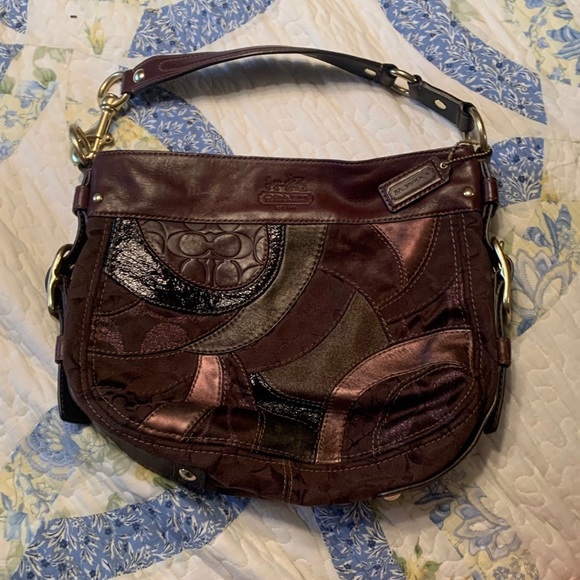 Coach | Bags | Coach Vintage Patchwork Handbag | Poshmark